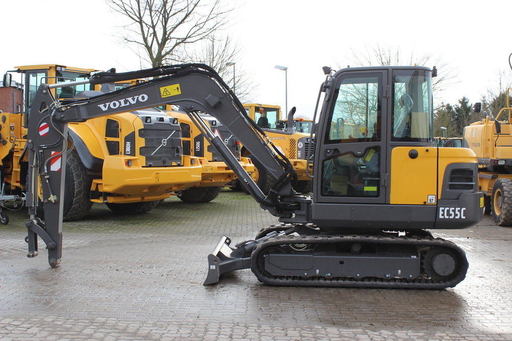 Minibagger Volvo EC 55 C ボルボ の中古販売価格│中古建機ならグロースパワー